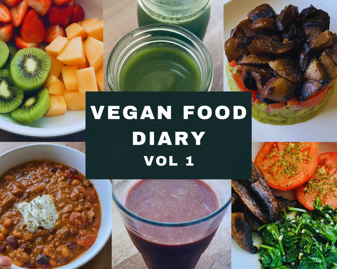VEGAN FOOD DIARY: volume 1 - jimmy vegan