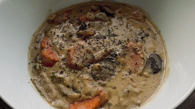 MUSHROOM CHOWDER - jimmy vegan